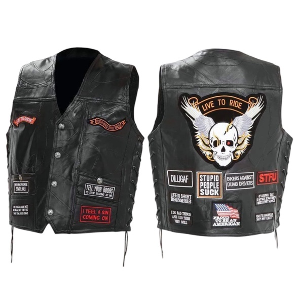 Diamond Plate | Jackets & Coats | Mens Diamond Plate Buffalo Leather ...